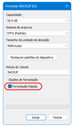 Formatação rápida é segura? E a formatação normal? | BABOO